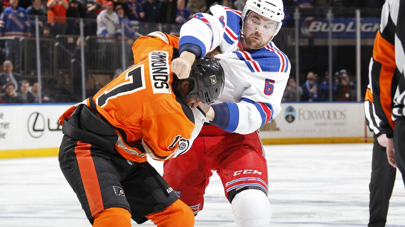 Rangers response to Simmonds’ cheap shot couldn’t have been better